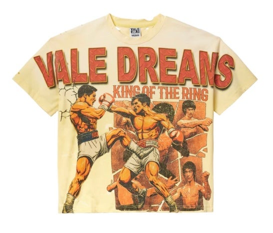 Vale Yellow King Of The Ring Tee | Heat Archive Columbus