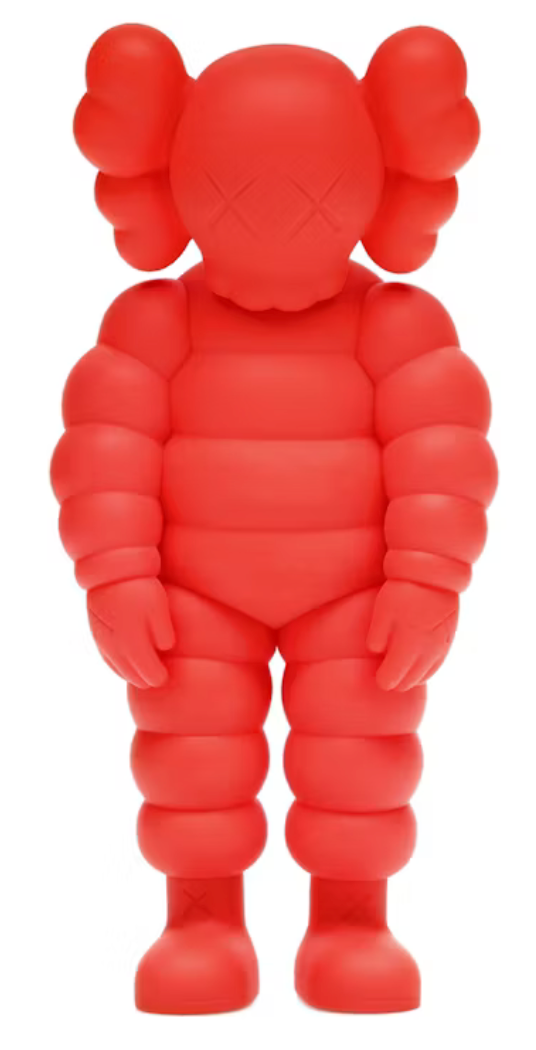 Kaws What Party Orange vinyl Figure | Heat Archive Columbus
