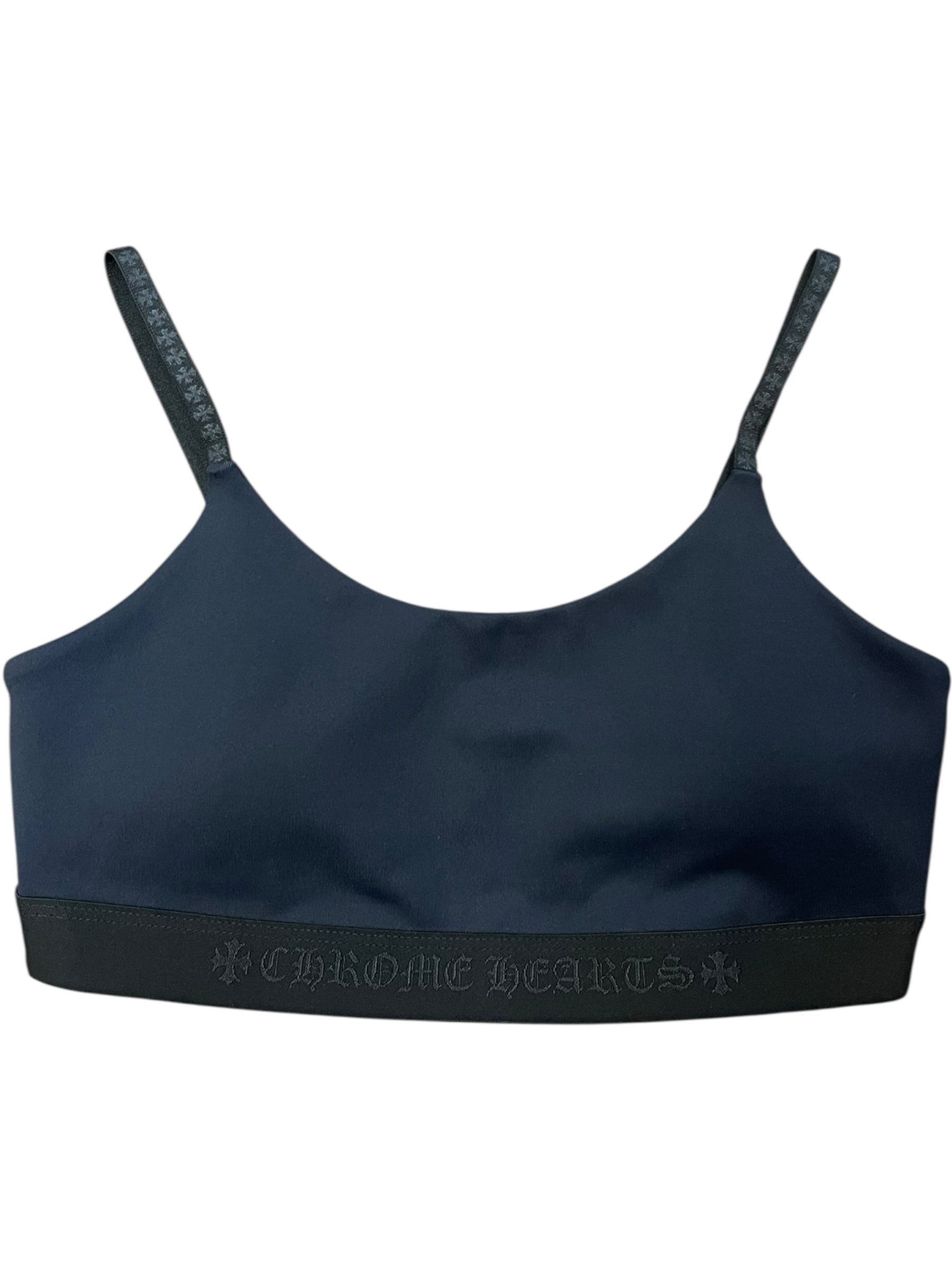 Chrome Hearts Black Sport Bra | Heat Archive Columbus