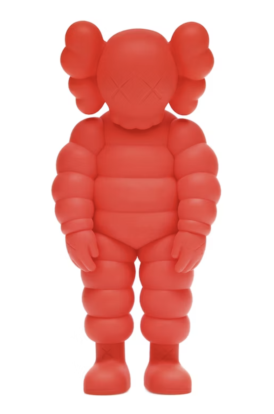 Kaws What Party Orange vinyl Figure | Heat Archive Columbus