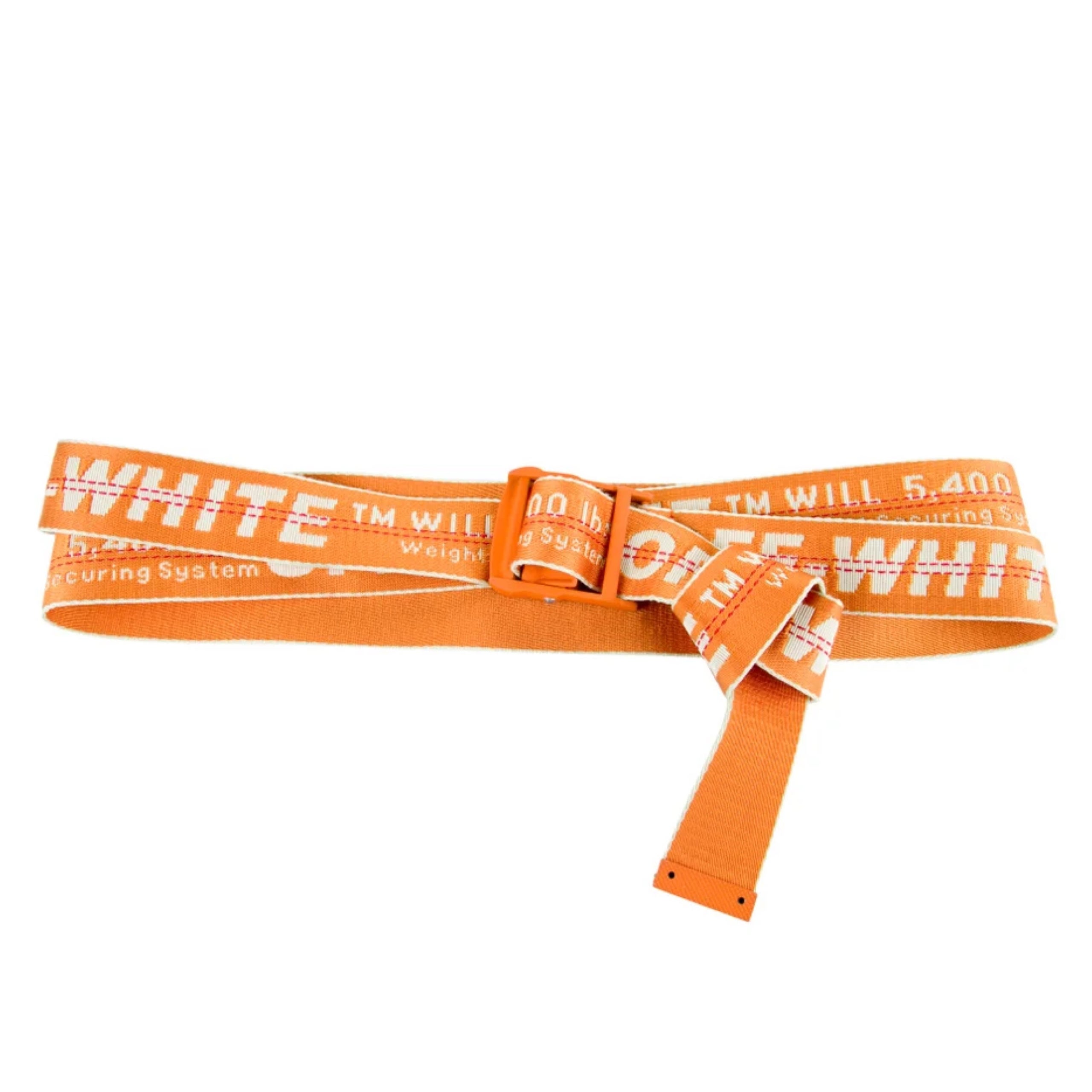 Off White Industrial Orange Belt | Heat Archive Columbus