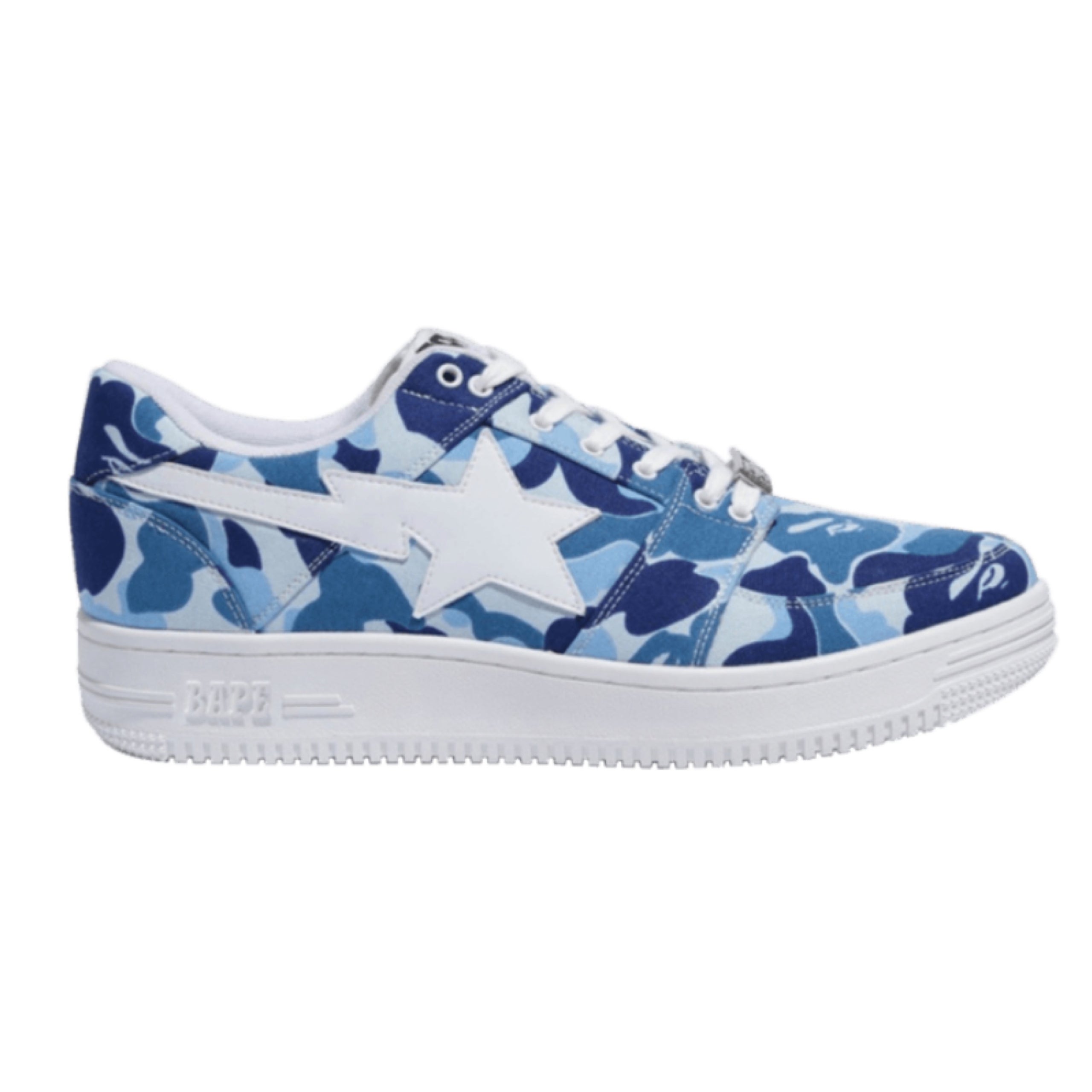 Bape Bapesta Blue ABC Camo | Heat Archive Columbus