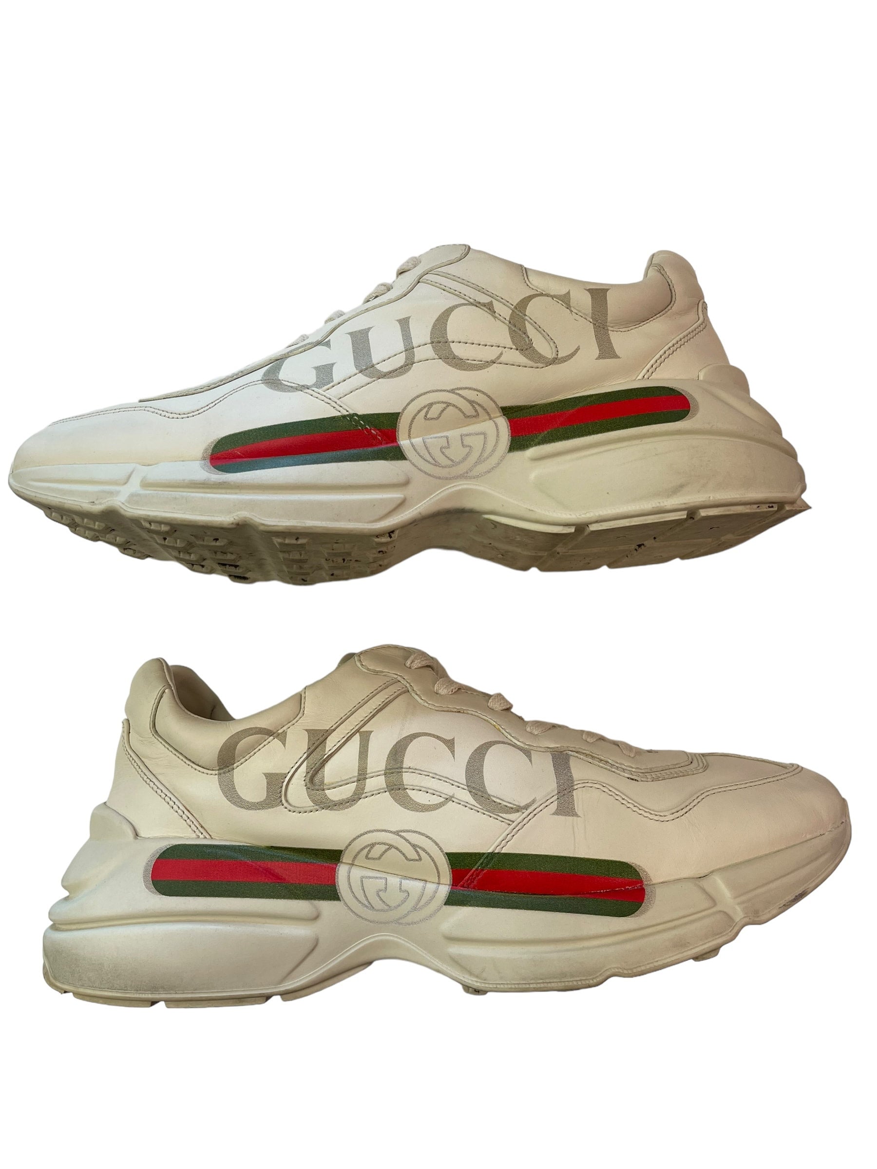 Gucci Rython Sneaker Vintage Logo - Pre-Owned | Heat Archive Columbus