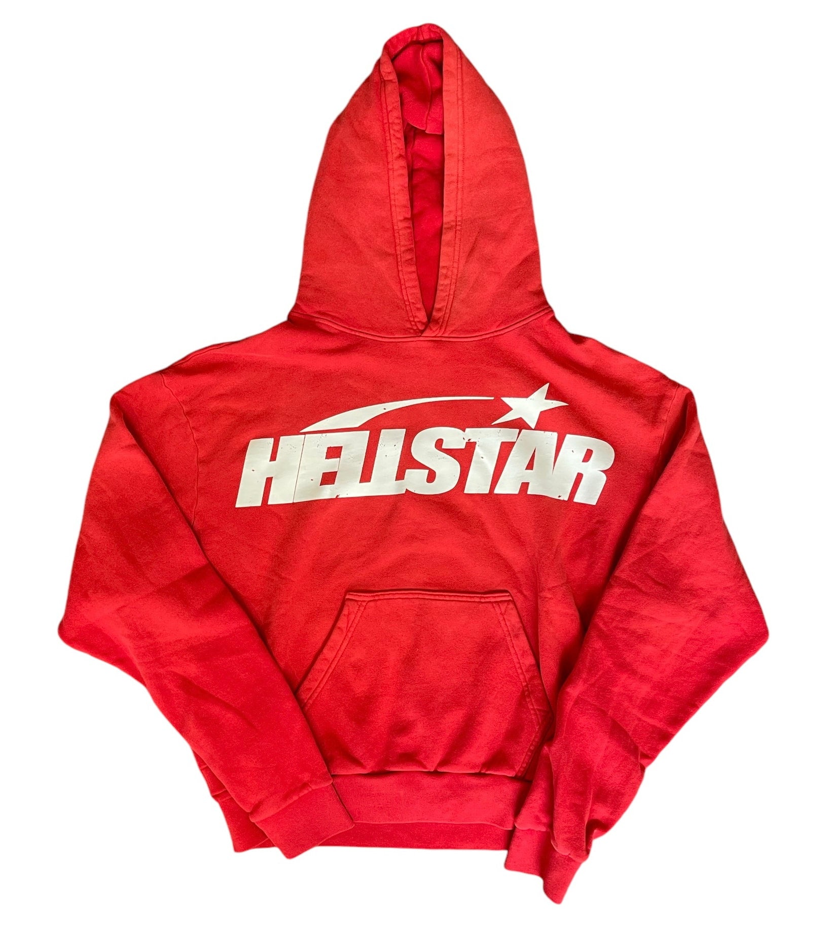 Hellstar Red Classic Logo Hoodie | Heat Archive Columbus